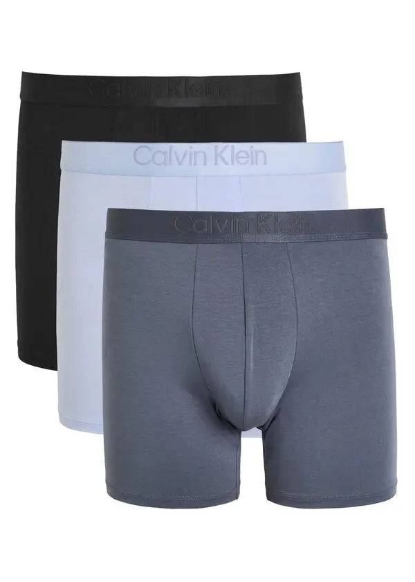 Calvin Klein Jersey Boxer Briefs - Blue