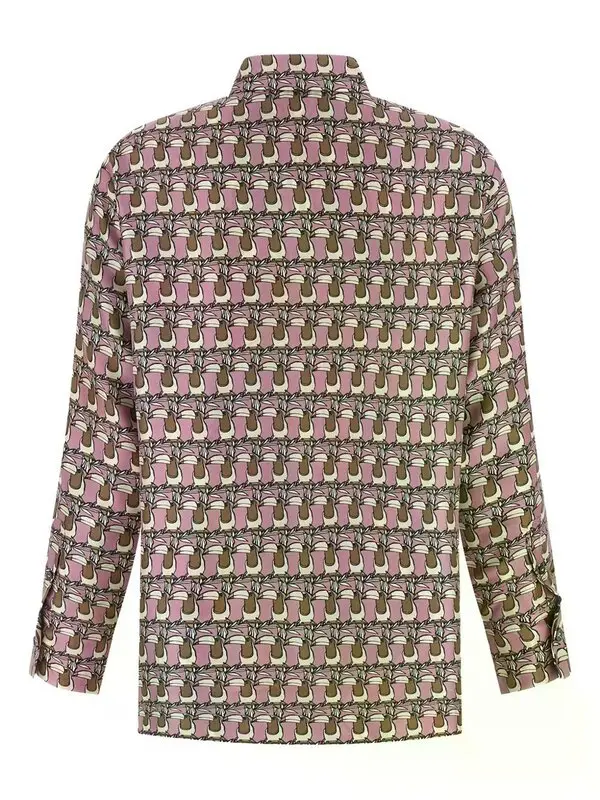Max Mara Geometric Print Shirt