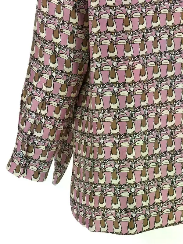 Max Mara Geometric Print Shirt