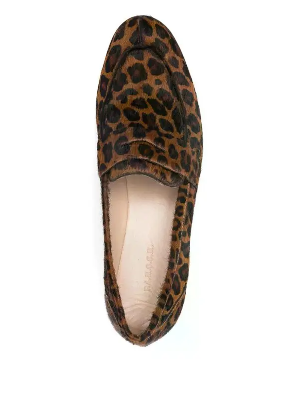 P.a.r.o.s.h Leopard Print Tassel Loafers