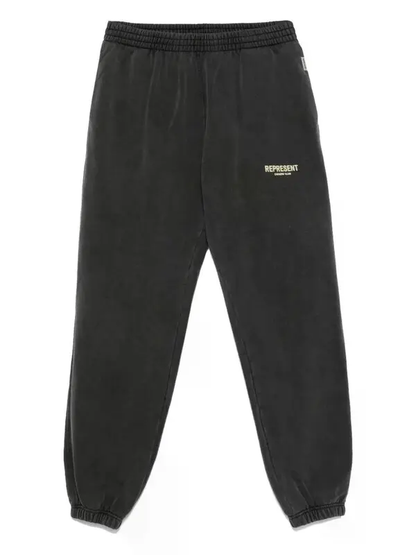 REPRESENT Logo Track Pants - Black