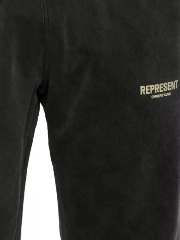 REPRESENT Logo Track Pants - Black