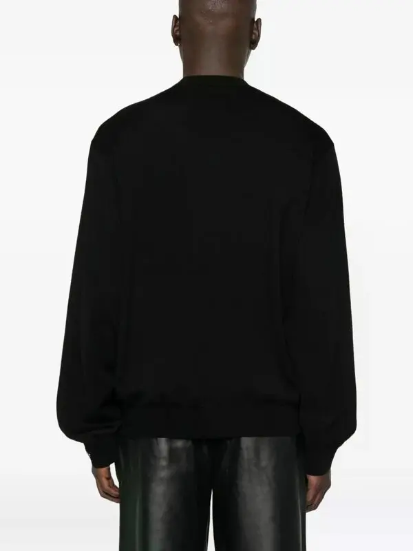 Balenciaga Round-neck Panelled Sweater