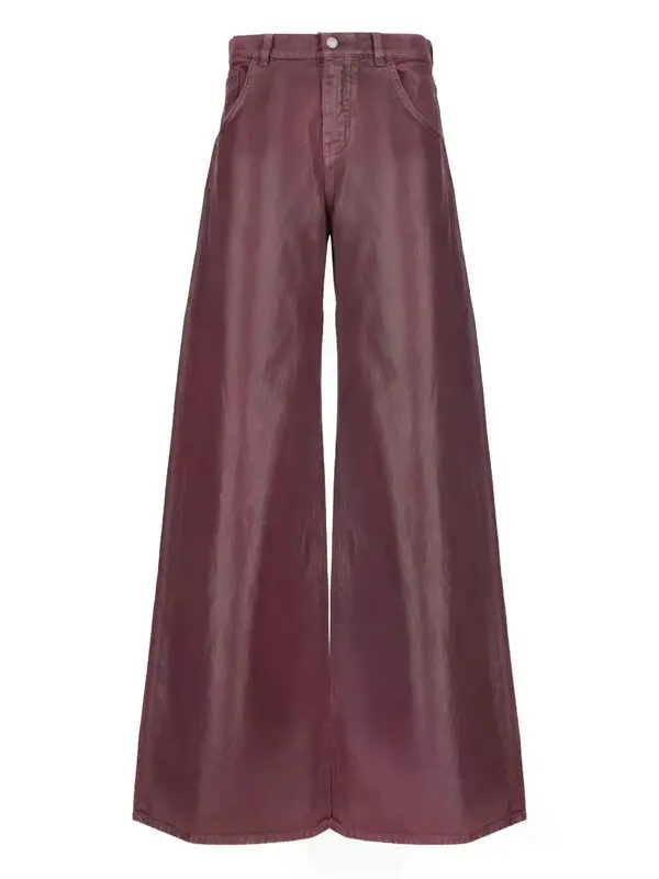LANEUS Coated Trousers