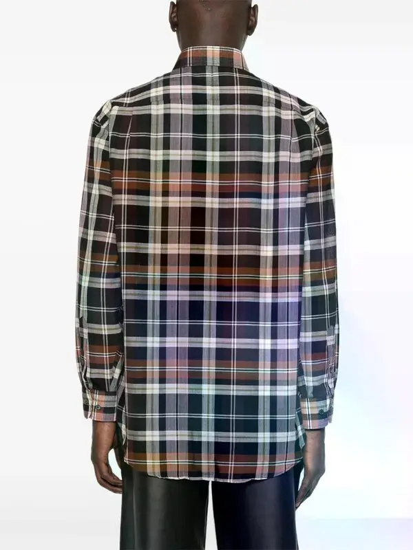 CARTER YOUNG Hugo Plaid Shirt - Black