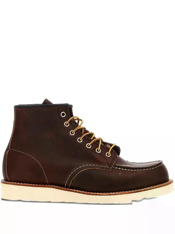 Red Wing Classic Moc® Contrast-stitching Boots - Brown