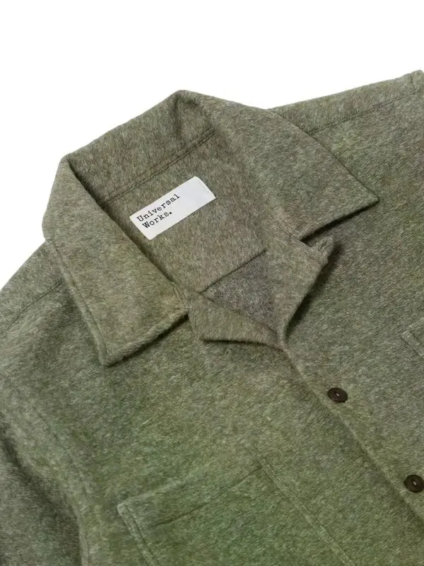 Universal Works Patch-pocket Button-cuff Shirt