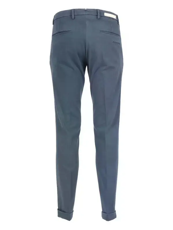 BRIGLIA 1949 Cuffed Trousers - Blue