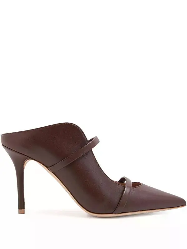 MALONE SOULIERS Maureen 85mm Mules - Brown