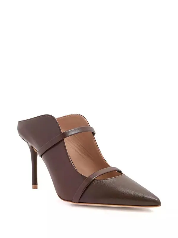 MALONE SOULIERS Maureen 85mm Mules - Brown