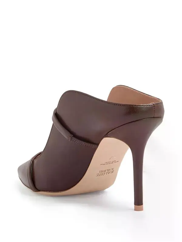 MALONE SOULIERS Maureen 85mm Mules - Brown