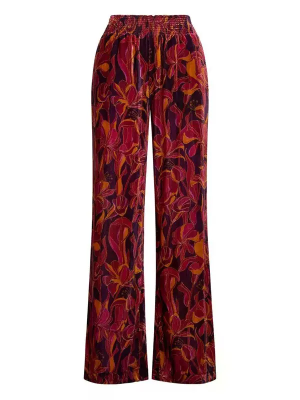 Malìparmi Floral-pattern Trousers