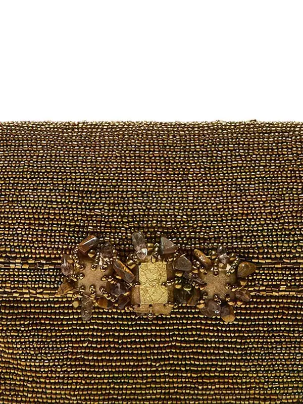 Malìparmi Beaded Embellishment Shoulder Bag