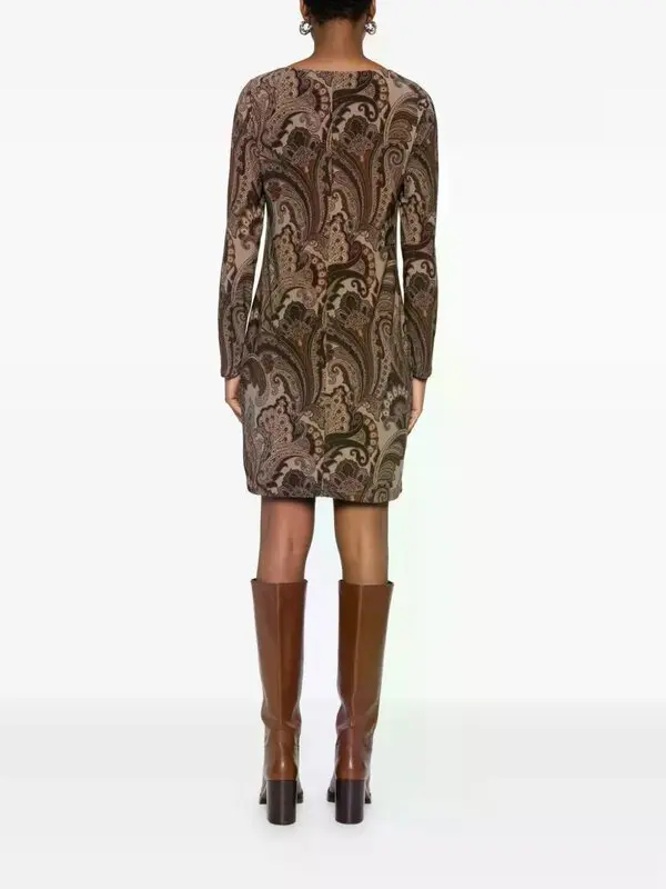Ralph Lauren Paisley-print Mini Dress