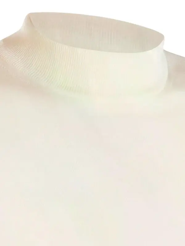 ZANONE Mock-neck Ribbed Sweater