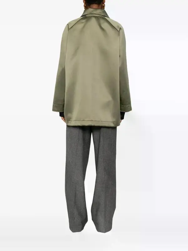 COVERT Drawstring-hem Jacket - Green