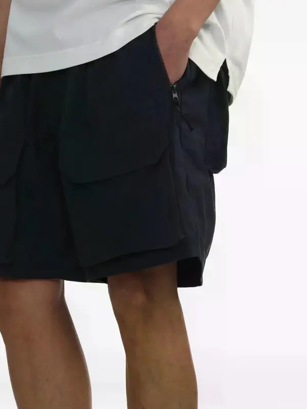AND WANDER Belted Shorts - Blue