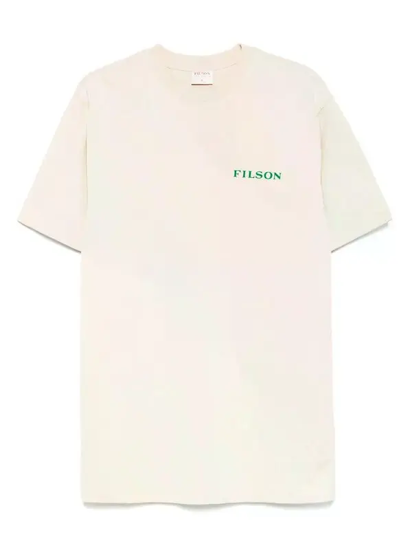 Filson Logo-print T-shirt - Neutrals