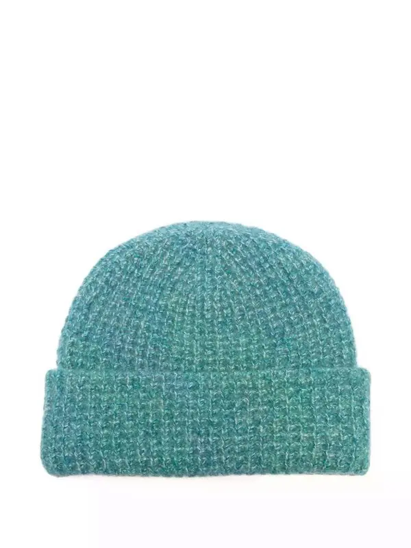 Frenckenberger Ribbed Beanie - Blue