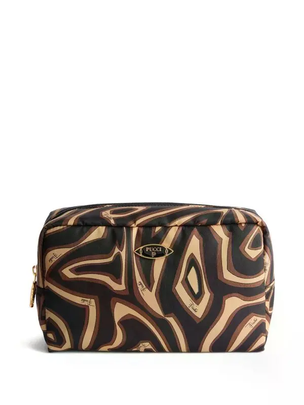 Emilio Pucci Large Yummy Makeup Bag - Black