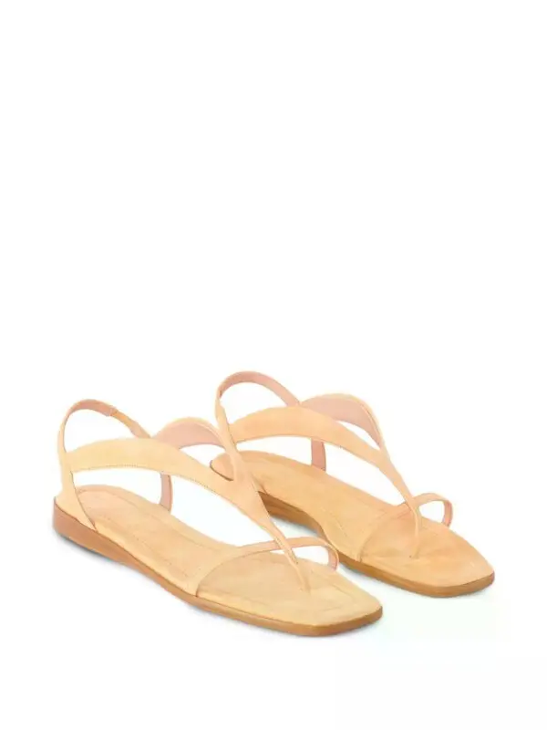 Fabiana Filippi Leather Flat Sandals - 4030