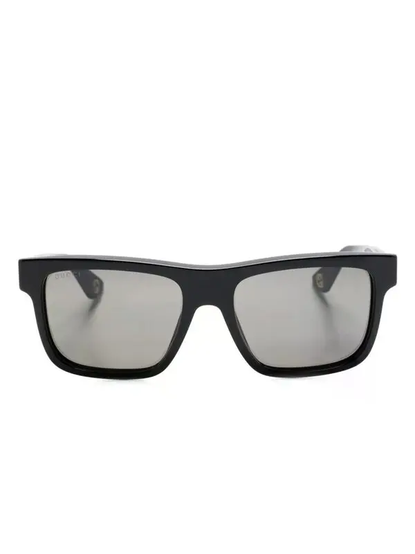 Gucci Square-frame Sunglasses - Black