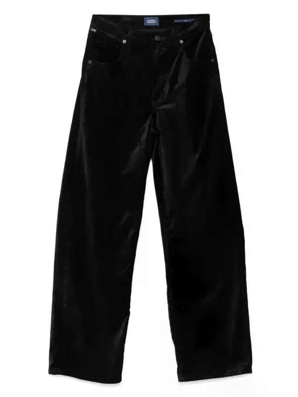 Citizens Of Humanity Straight-leg Trousers - Black