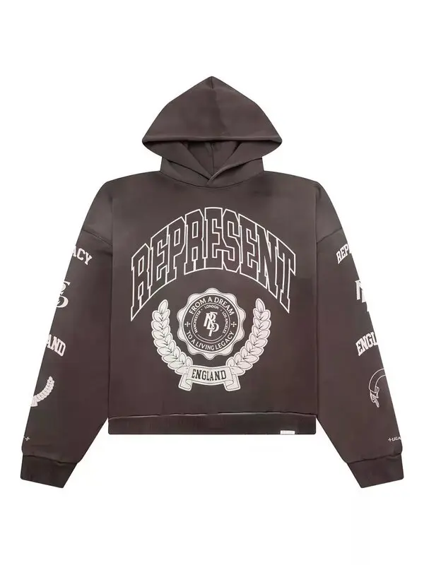 REPRESENT Logo-print Hoodie