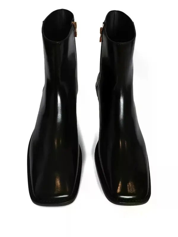 Amiri Leather Boots In Black - 46% Off | Editorialist