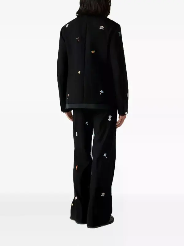 Casablanca Embroidered Pocket Jacket