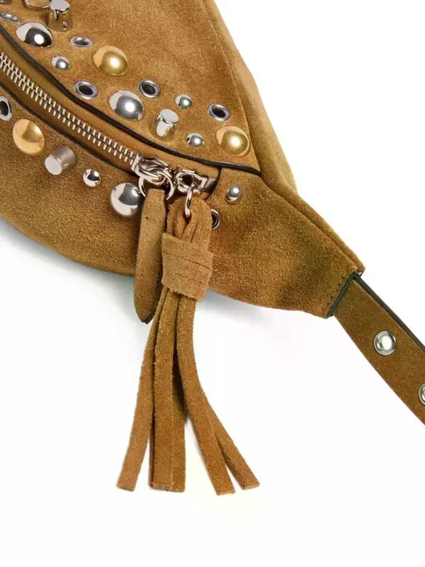 Valentino Garavani Nellcôte Suede Belt Bag - Brown