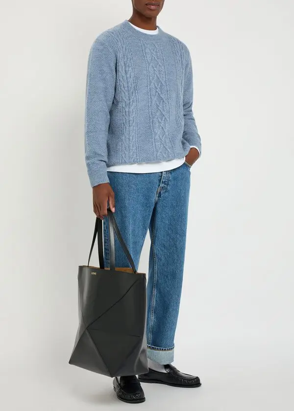 WAX LONDON Hyatt Cable-knit Jumper