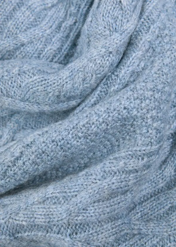 WAX LONDON Hyatt Cable-knit Jumper