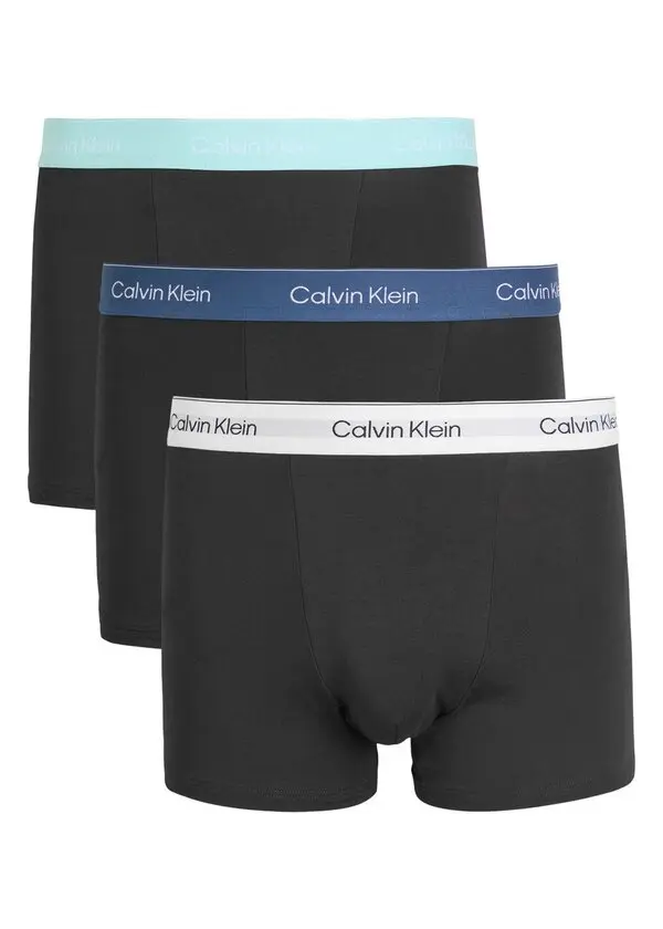 Calvin Klein Icon Stretch Cotton Trunks - Black