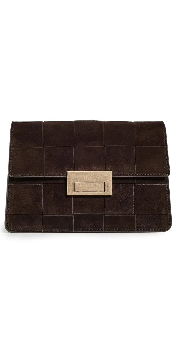 LOEFFLER RANDALL Delphine Leather Clutch