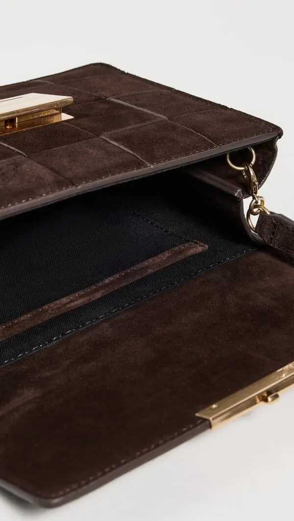 LOEFFLER RANDALL Delphine Leather Clutch