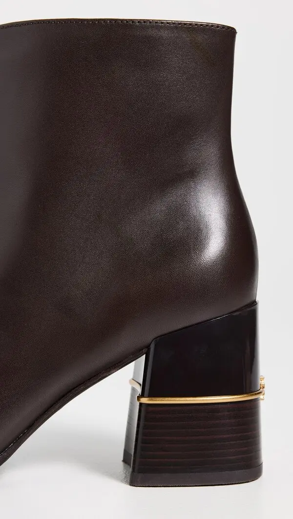 Tory Burch Leather Ankle Boots