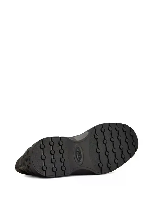 TOD'S Pebble-grain Lace-up Boots