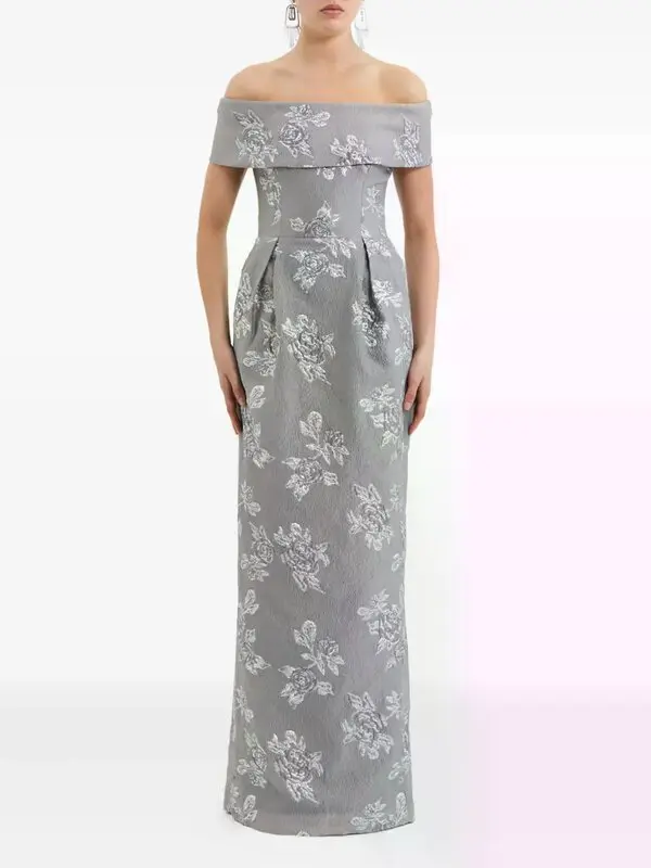 Rebecca Vallance Ruth Off-shoulder Gown