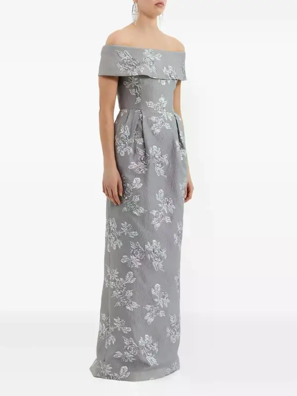Rebecca Vallance Ruth Off-shoulder Gown