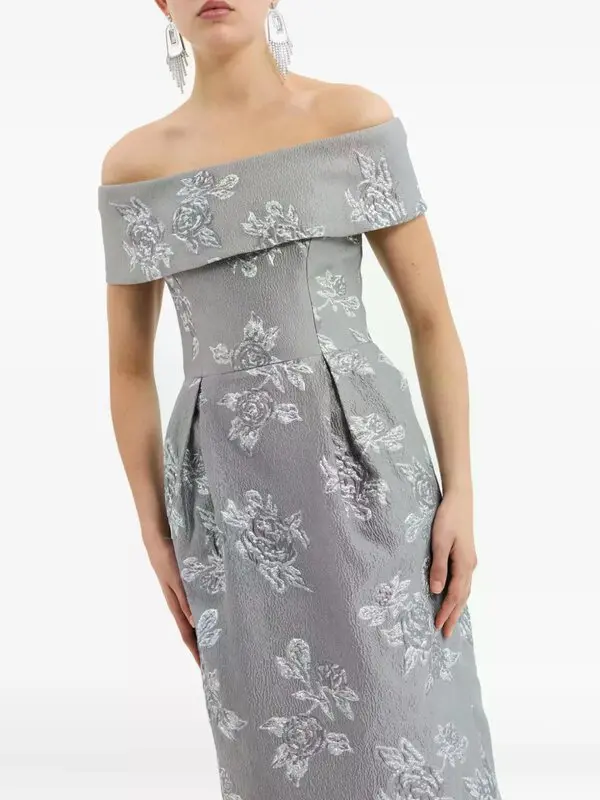 Rebecca Vallance Ruth Off-shoulder Gown