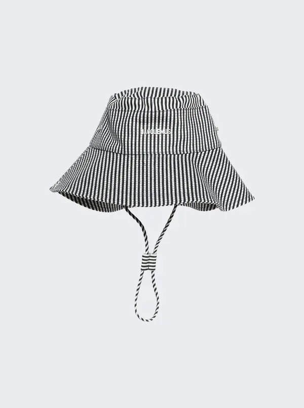 Jacquemus Le De-nîmes Bucket Hat - Navy