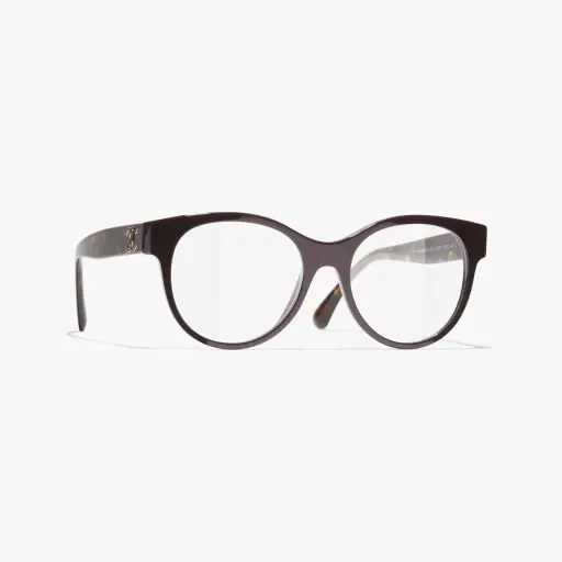 Chanel Pantos Eyeglasses - Red & Tortoise