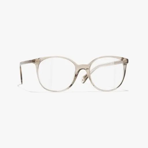 Chanel Pantos Eyeglasses - Taupe