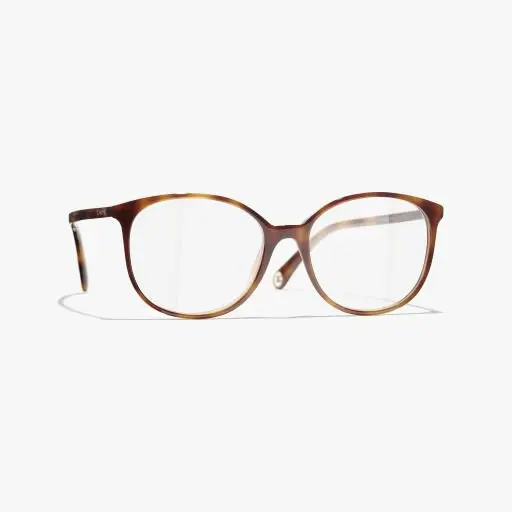 Chanel Pantos Eyeglasses - Tortoise