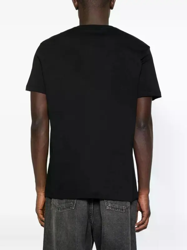 Versace Logo-print T-shirt - Black