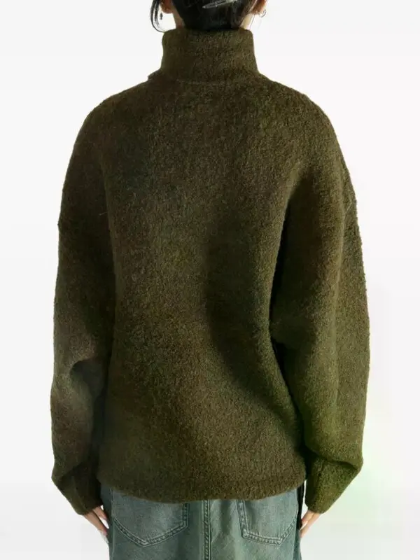 TOTEME High-neck Wool Sweater
