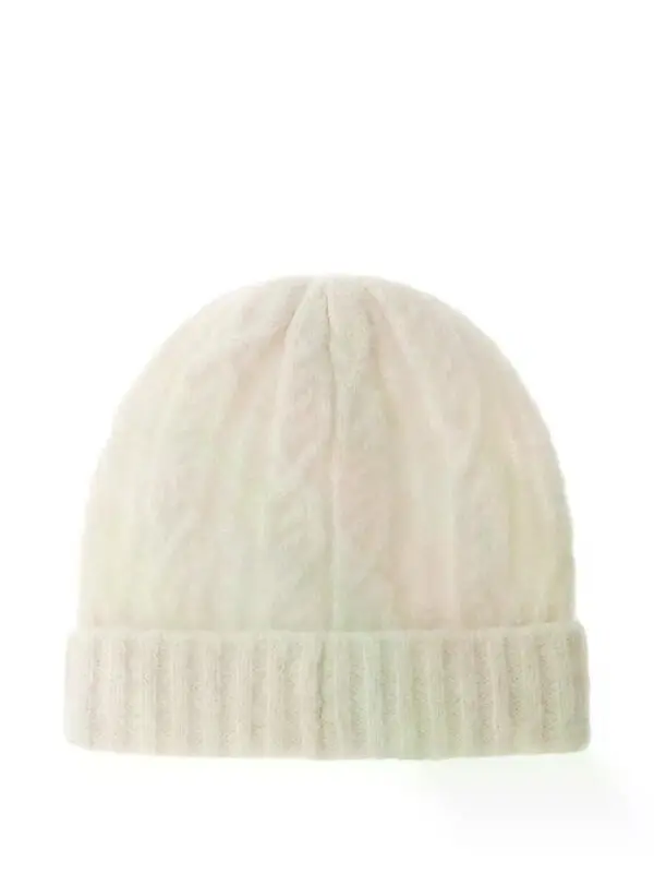 Herno Cable-knit Beanie