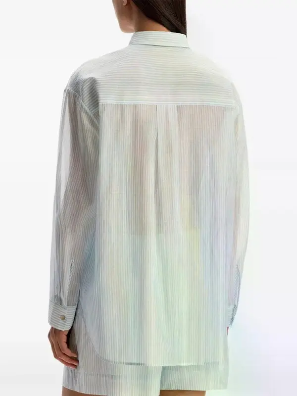 12 STOREEZ Striped Cotton Shirt