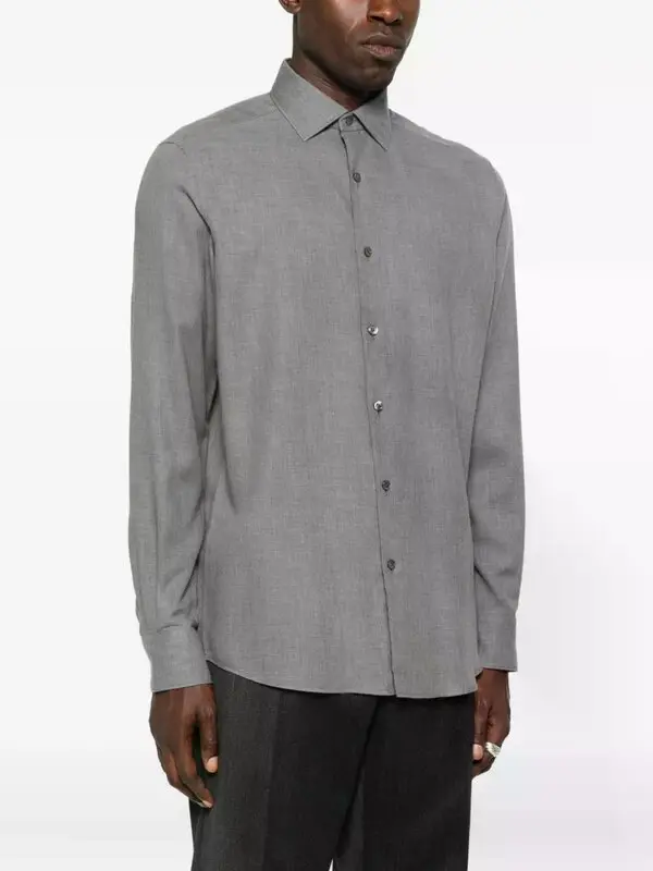 Zegna Long-sleeve Button-down Shirt